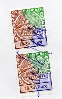 Baratto/Scambio: 2 Marche da Bollo x collezione [ Collezionismo e ...